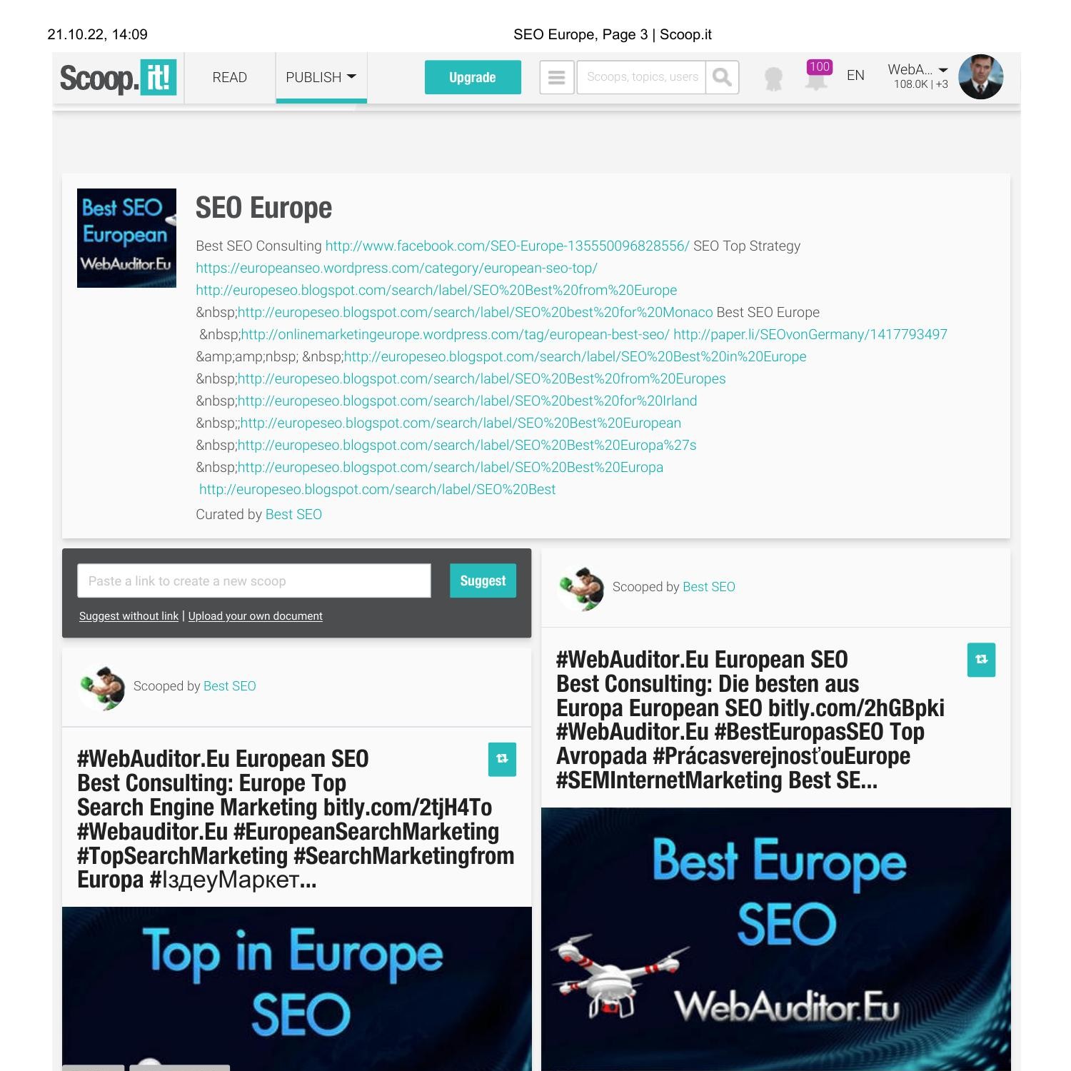SEO Europe, Page 3 _ Scoop.it Shops OnLine Advertising Agency Best in ...