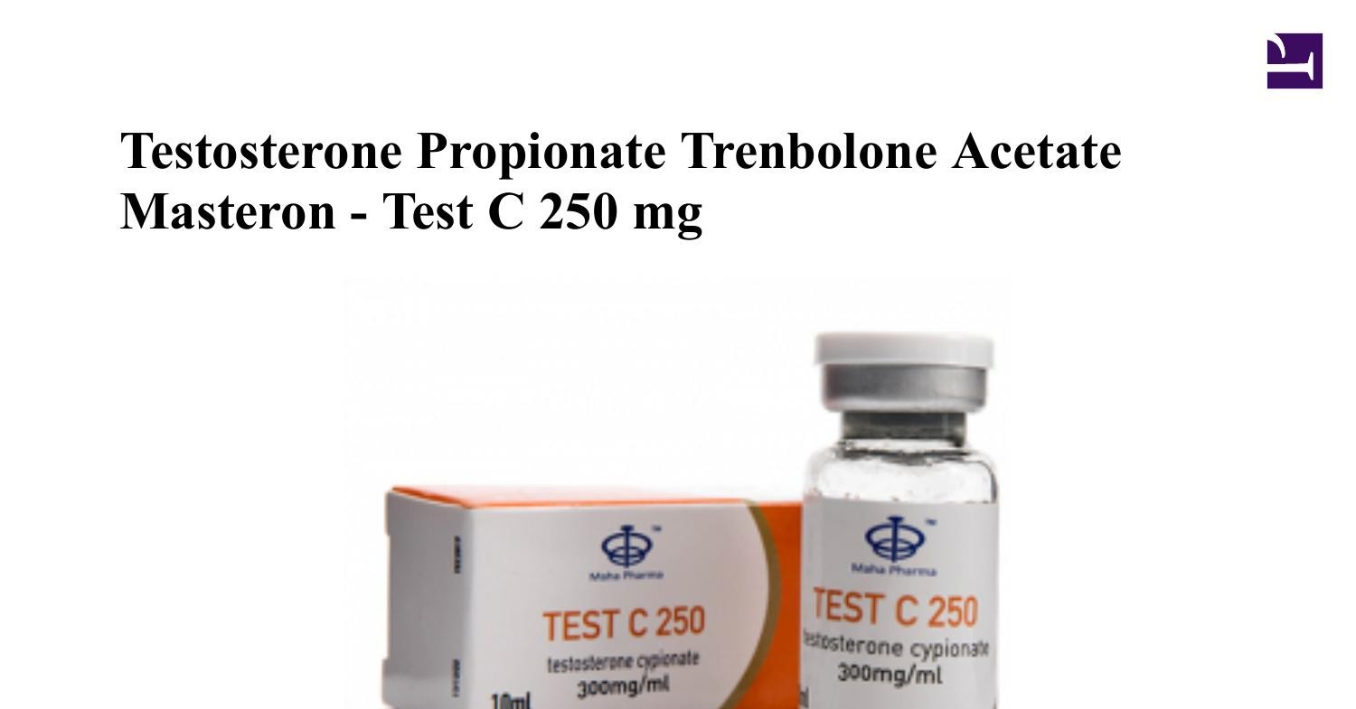 Testosterone Propionate Trenbolone Acetate Masteron - Test C 250 mg 1 ...