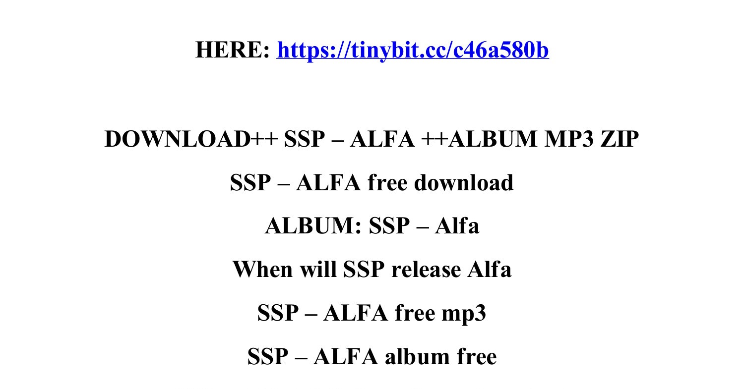 download_ssp_alfa_album_mp3_zip.pdf | DocDroid