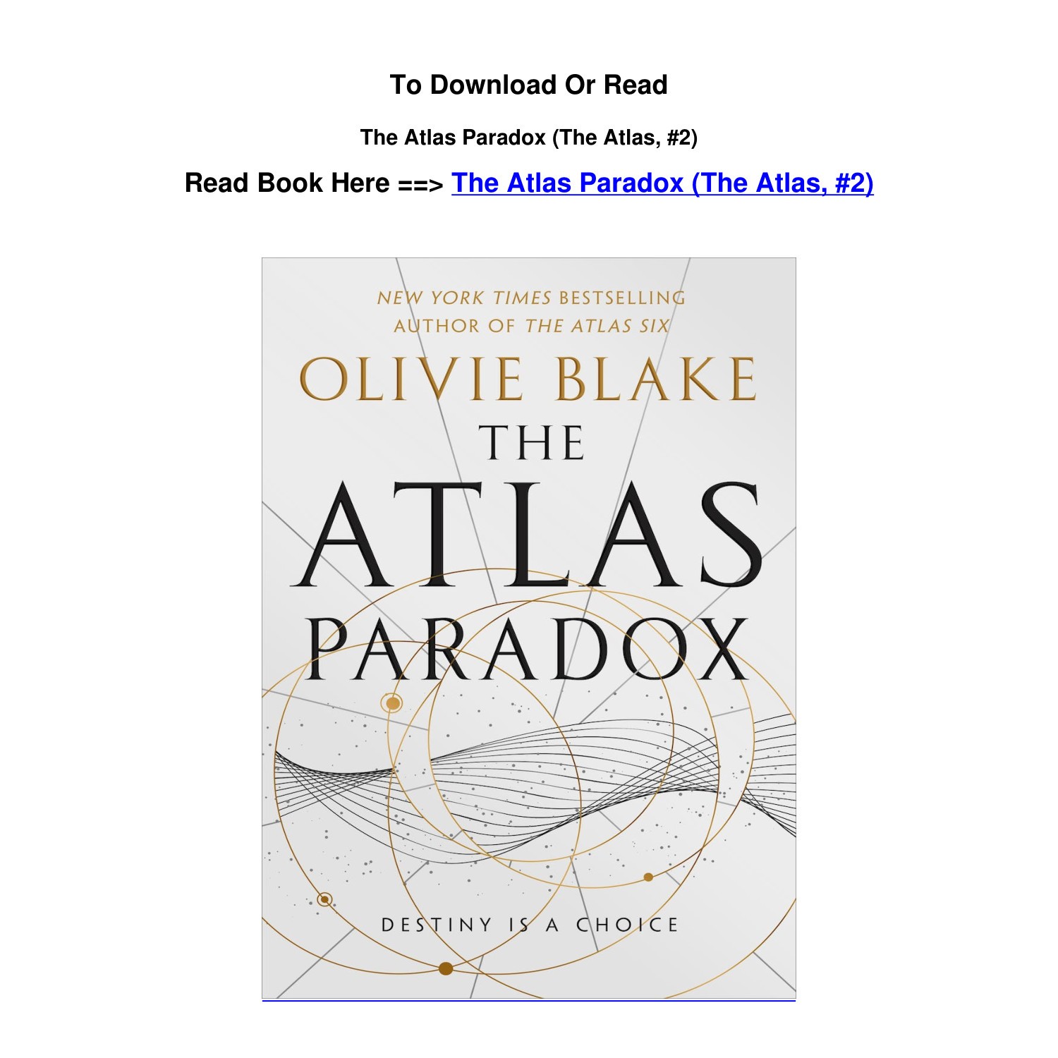 EPub Download The Atlas Paradox The Atlas 2 BY Olivie Blake.pdf | DocDroid