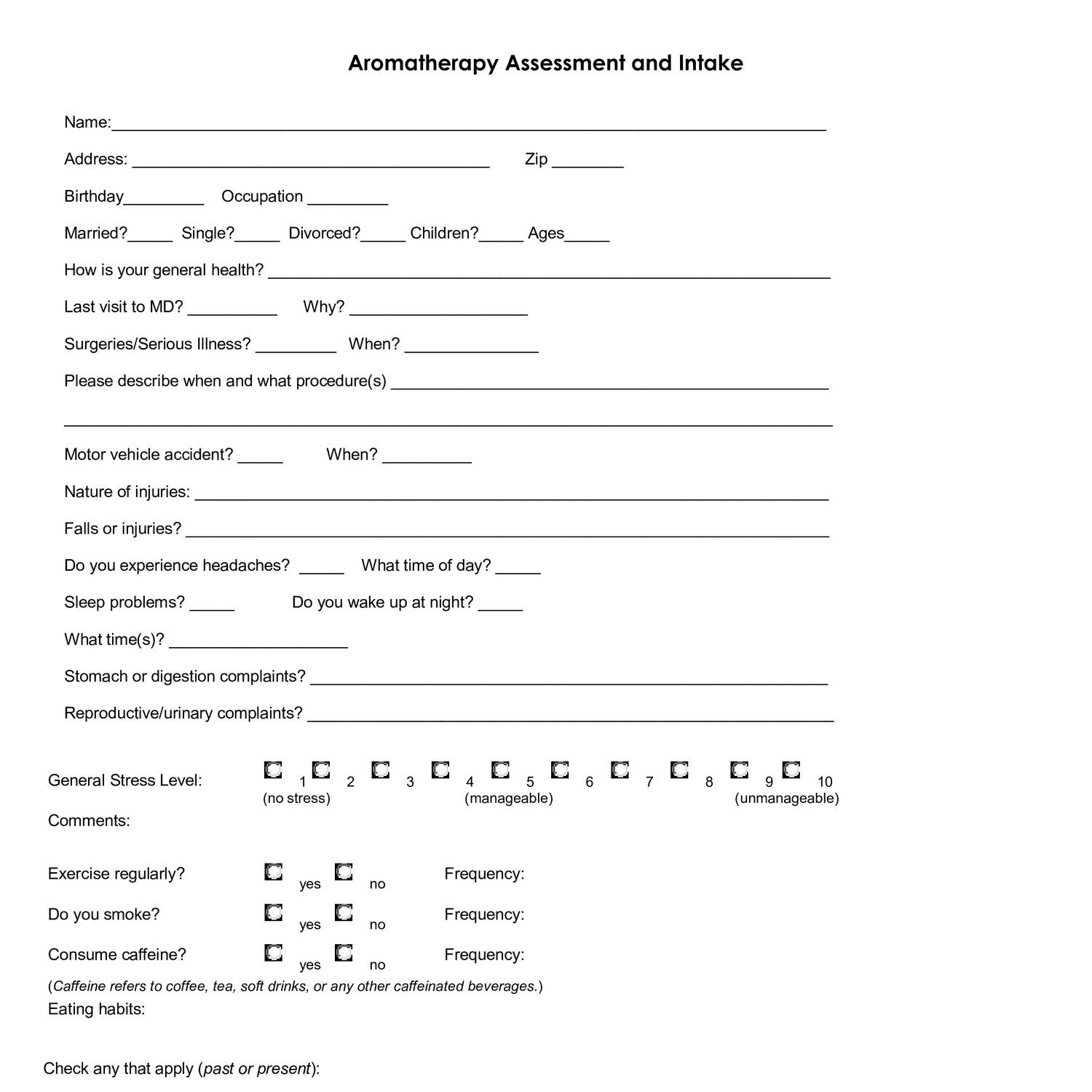 Aromatherapy Assessment pdf DocDroid
