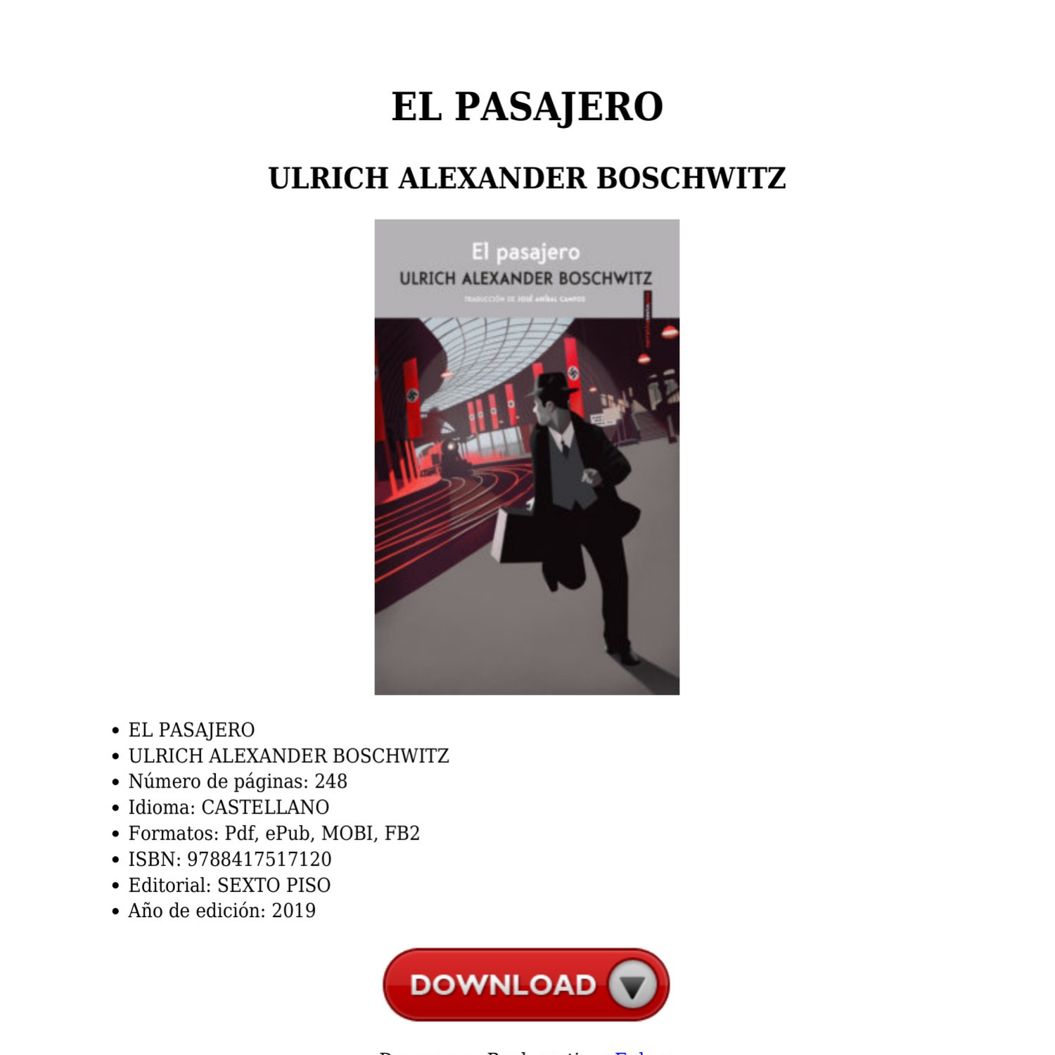 Pdf-ePub-Mobi-EL-PASAJERO.pdf | DocDroid