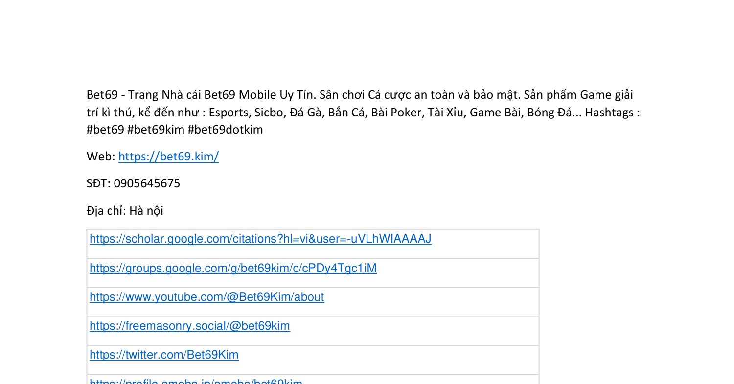Bet69.docx | DocDroid
