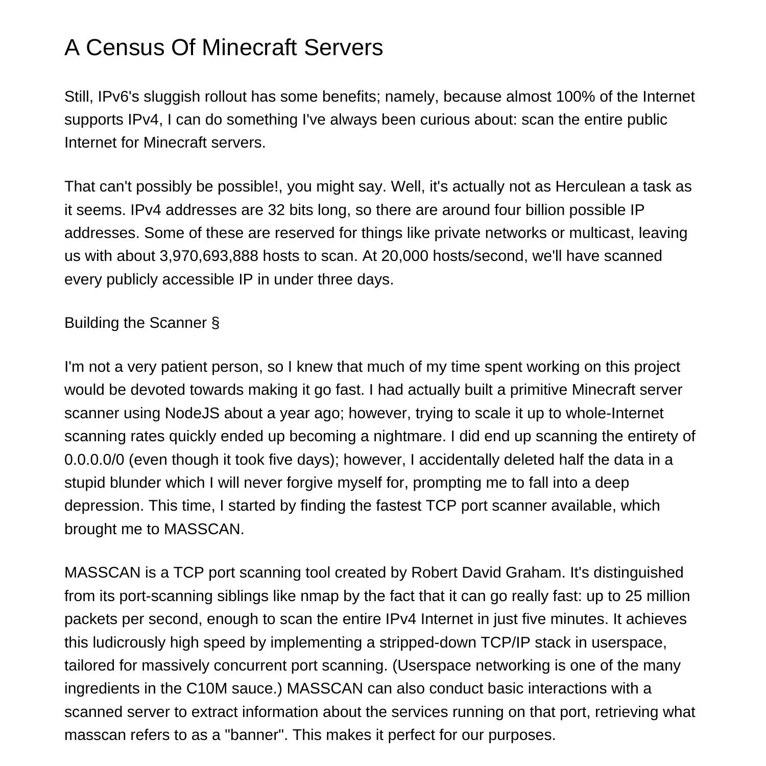A Census Of Minecraft Serversahhxp.pdf.pdf | DocDroid