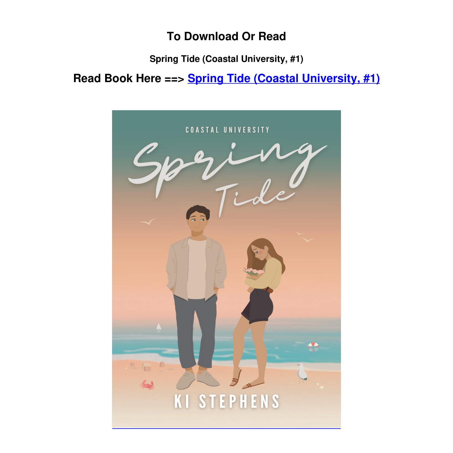 Download Pdf Spring Tide Coastal University 1 By Ki Stephens.pdf | DocDroid