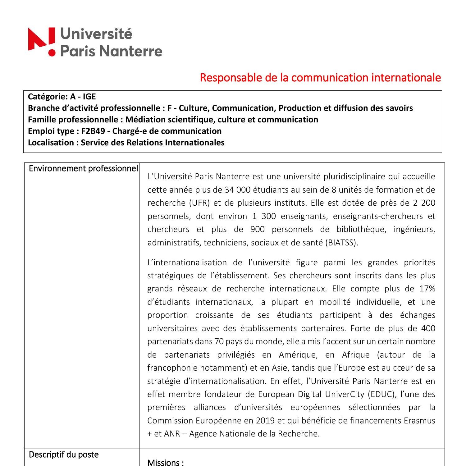 UPN_SRI_Responsable de la communication internationale.pdf | DocDroid