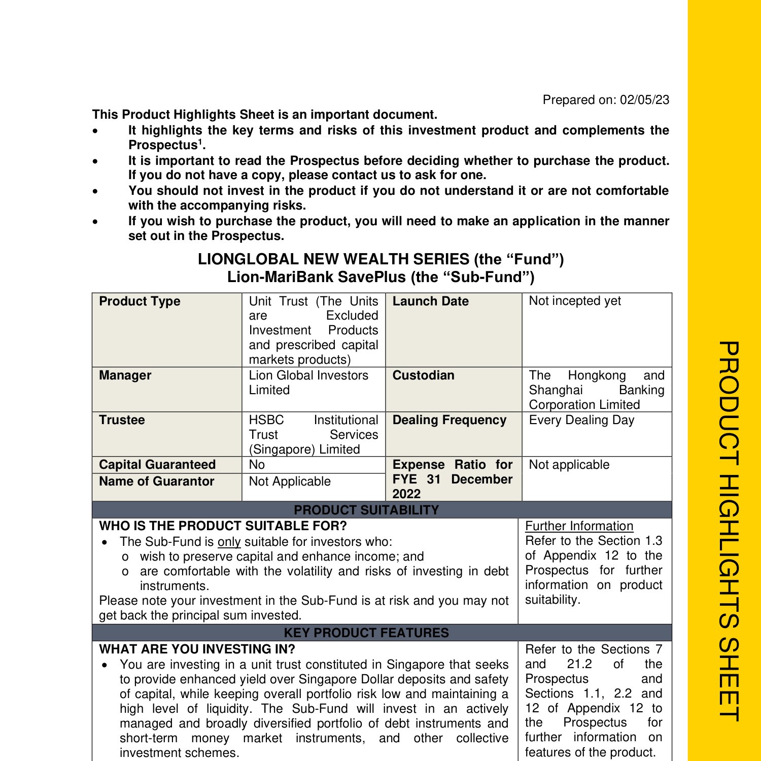 Product Highlight Sheet.pdf | DocDroid