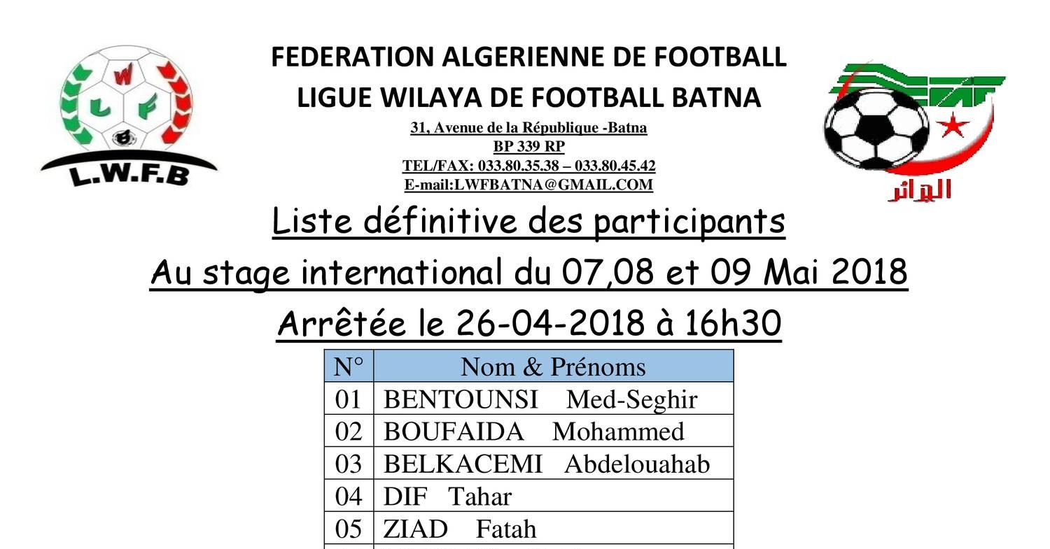 liste définitive des participants.docx | DocDroid