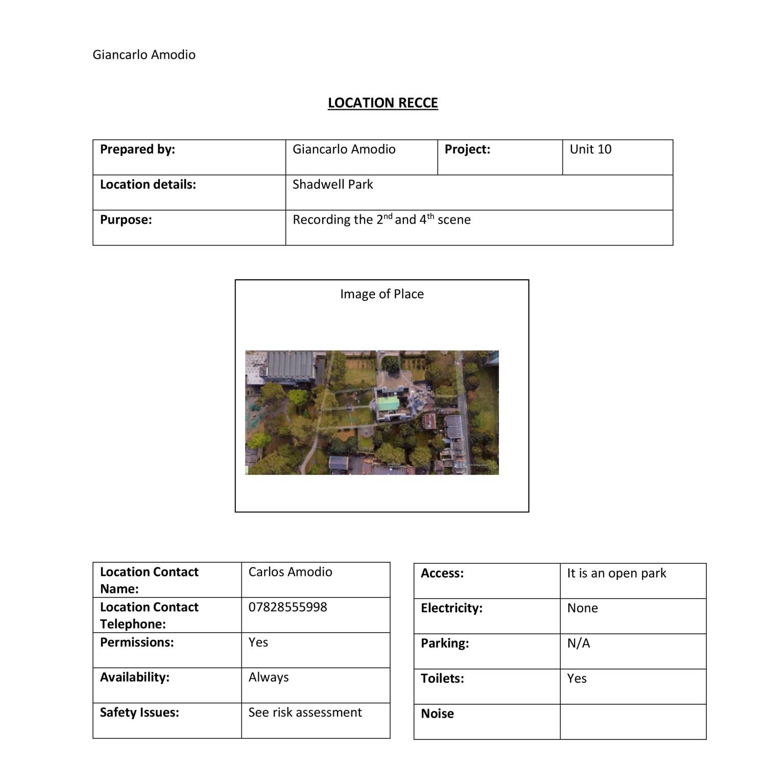 Location recce 2.docx | DocDroid