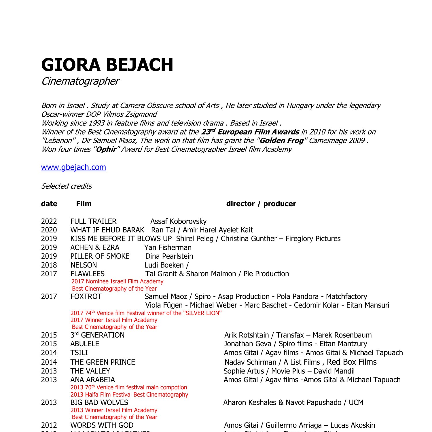 Giora Bejach E' 2023 .doc | DocDroid
