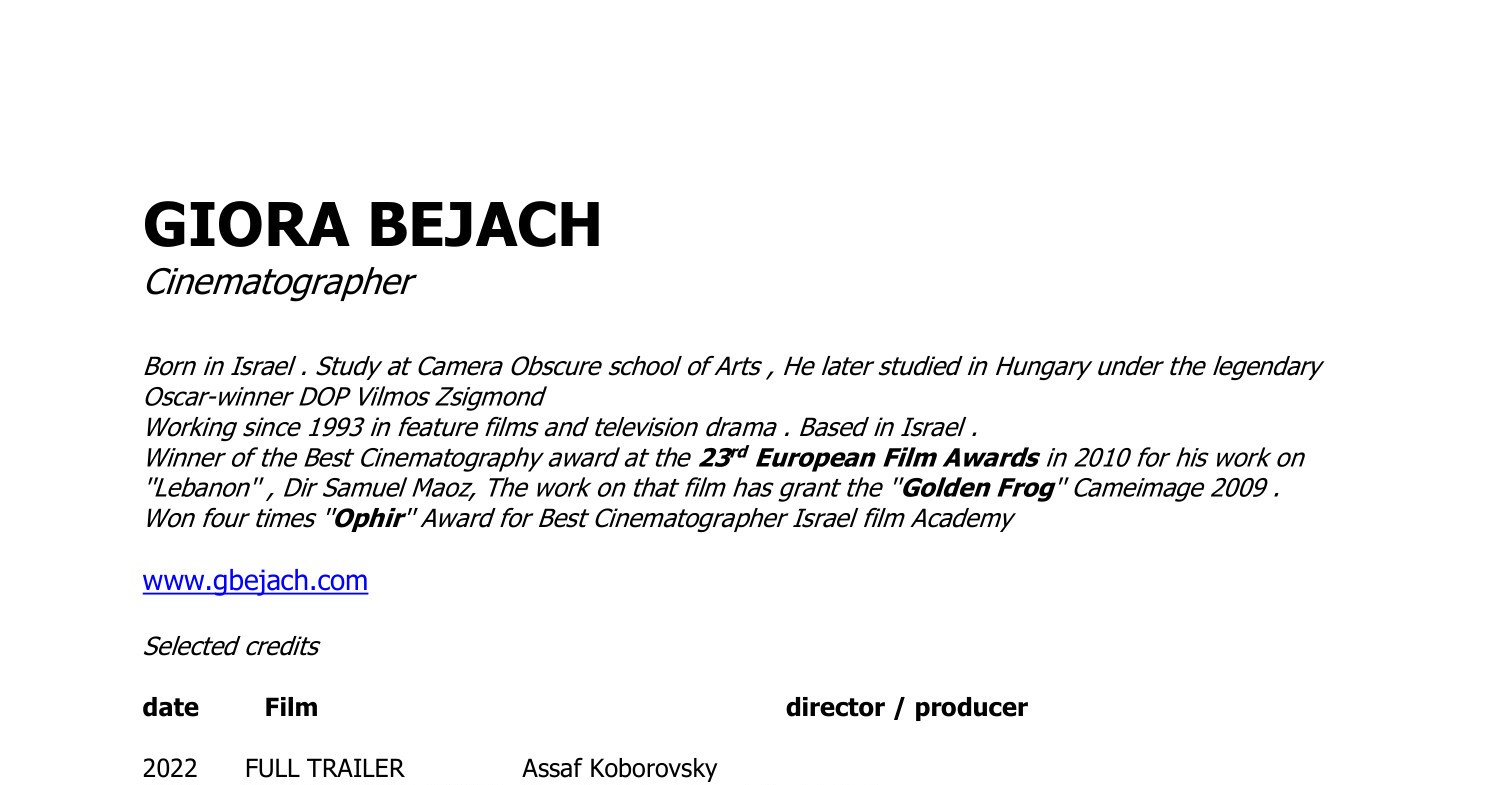 Giora Bejach E' 2023 .doc | DocDroid