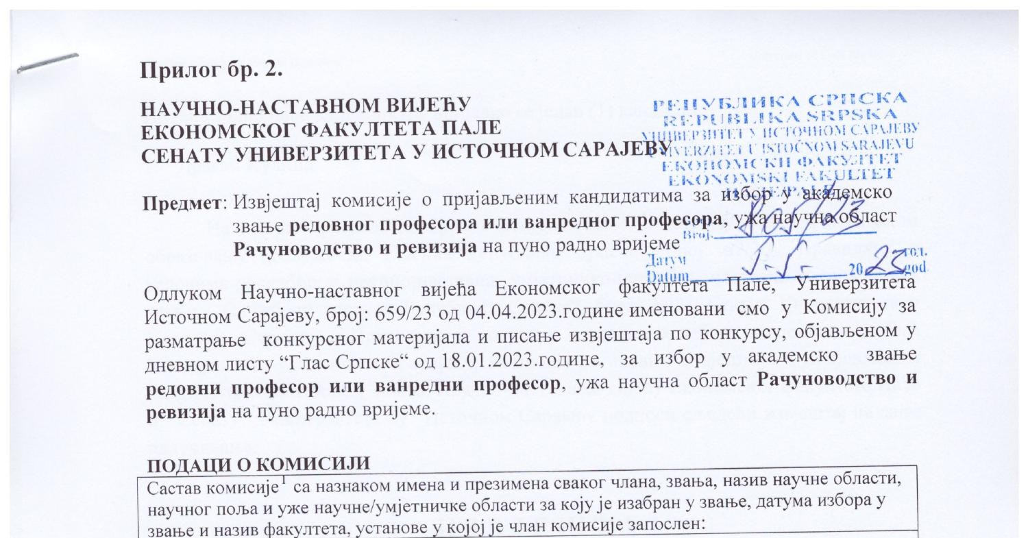 Izvještaj UNO Računovodstvo i revizija.pdf | DocDroid