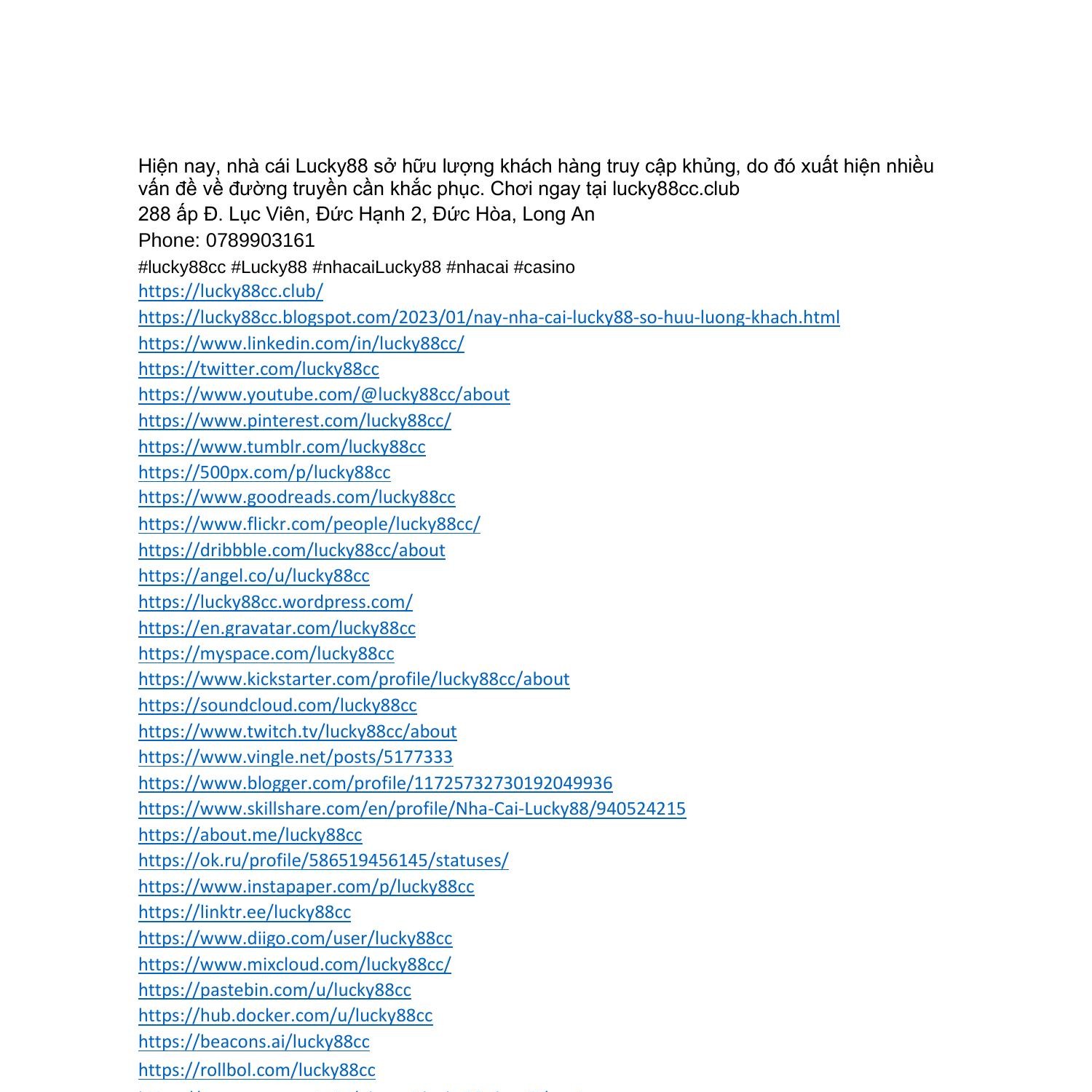 Lucky88.docx | DocDroid