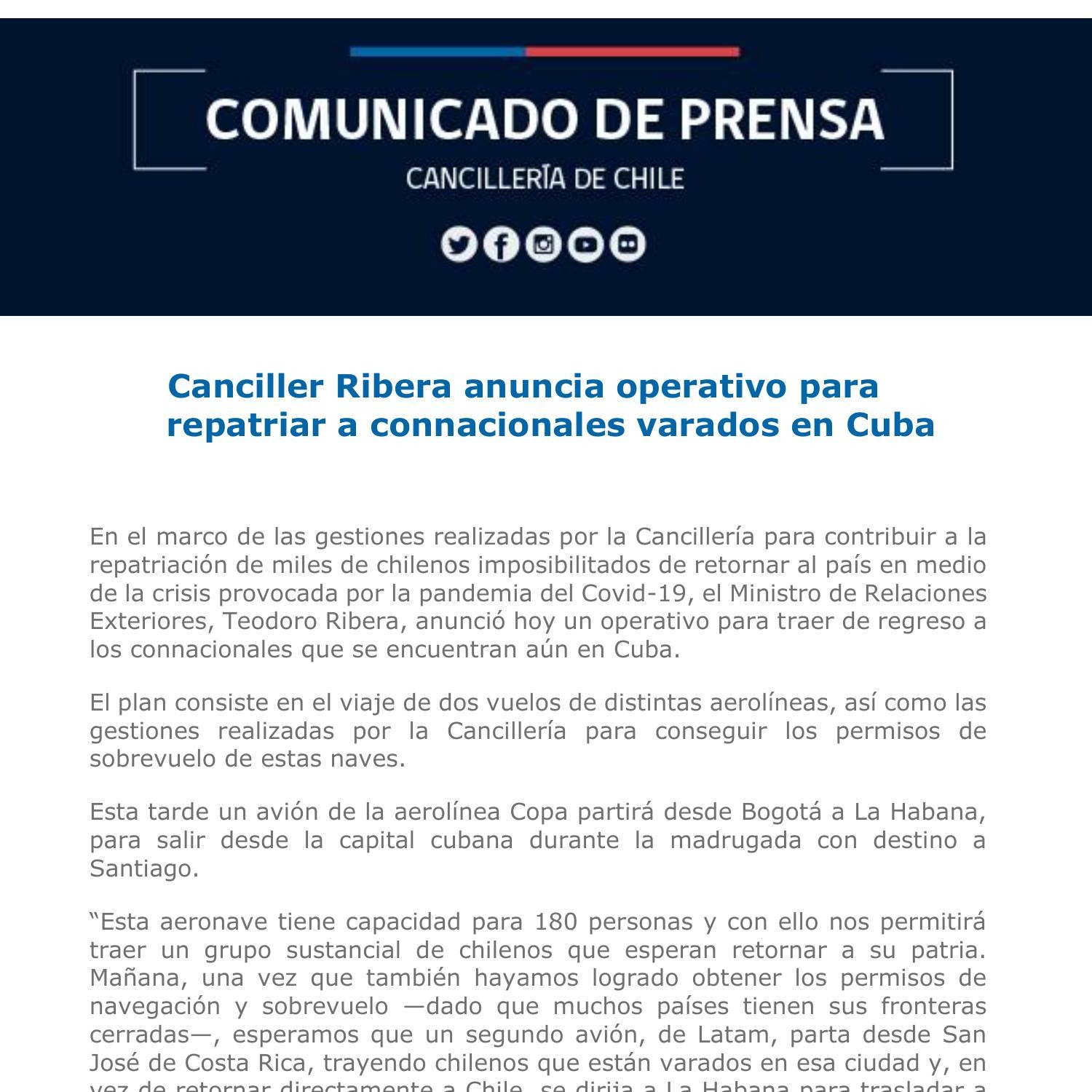 Canciller_Ribera_anuncia_operativo_para_repatriar_a_connacionales_varados_en_Cuba.pdf | DocDroid