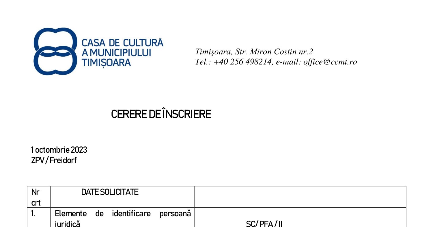 cerere comert Freidorf.doc | DocDroid