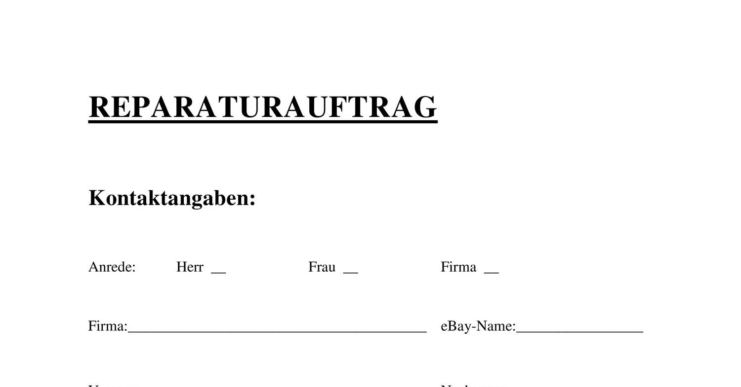 REPARATURAUFTRAG.pdf | DocDroid