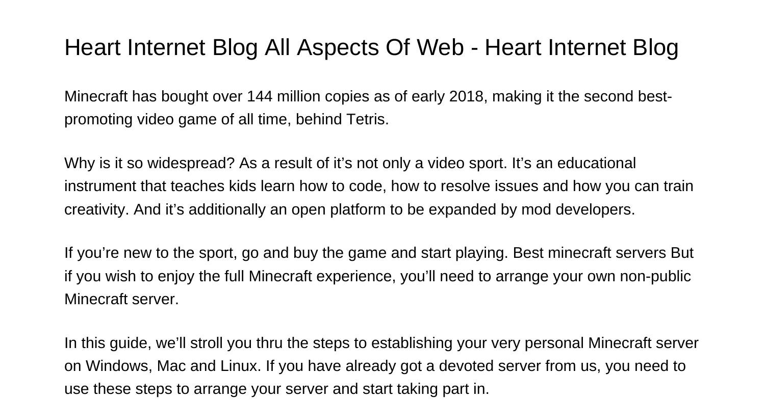 Heart Internet Blog Focusing On All Aspects Of The Webenang.pdf.pdf | DocDroid