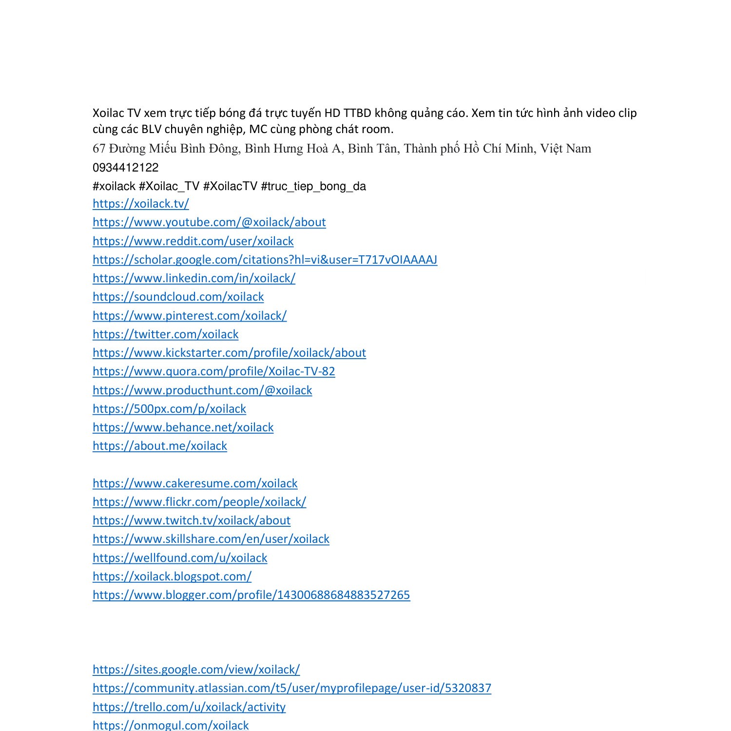 Xoilac TV xem trực tiếp bóng đá trực tuyến HD TTBD không quảng cáo.docx | DocDroid