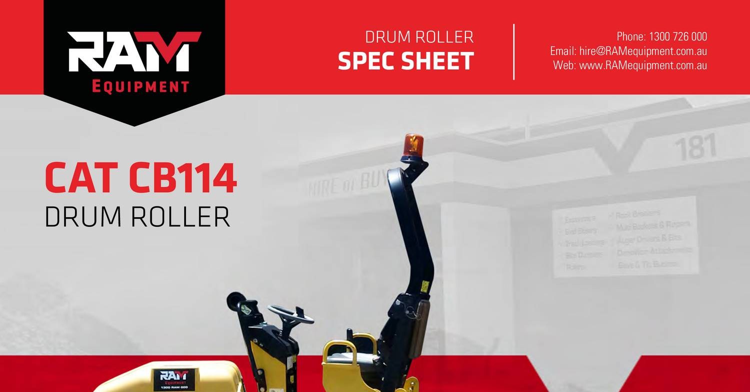 ram-equipment-spec-sheet-compaction-caterpillar-cb114.pdf | DocDroid