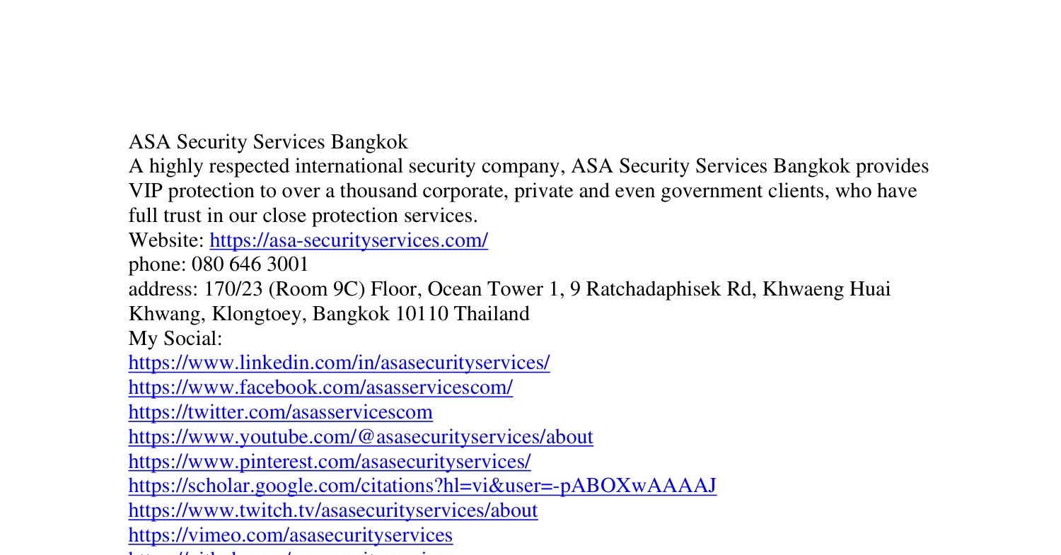 ASA Security Services.docx | DocDroid