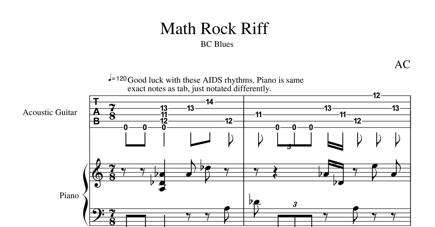 Math Rock Riff.pdf | DocDroid