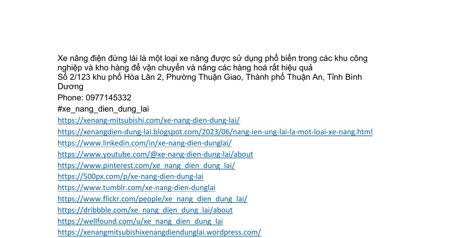 Xe nâng điện đứng lái.docx | DocDroid