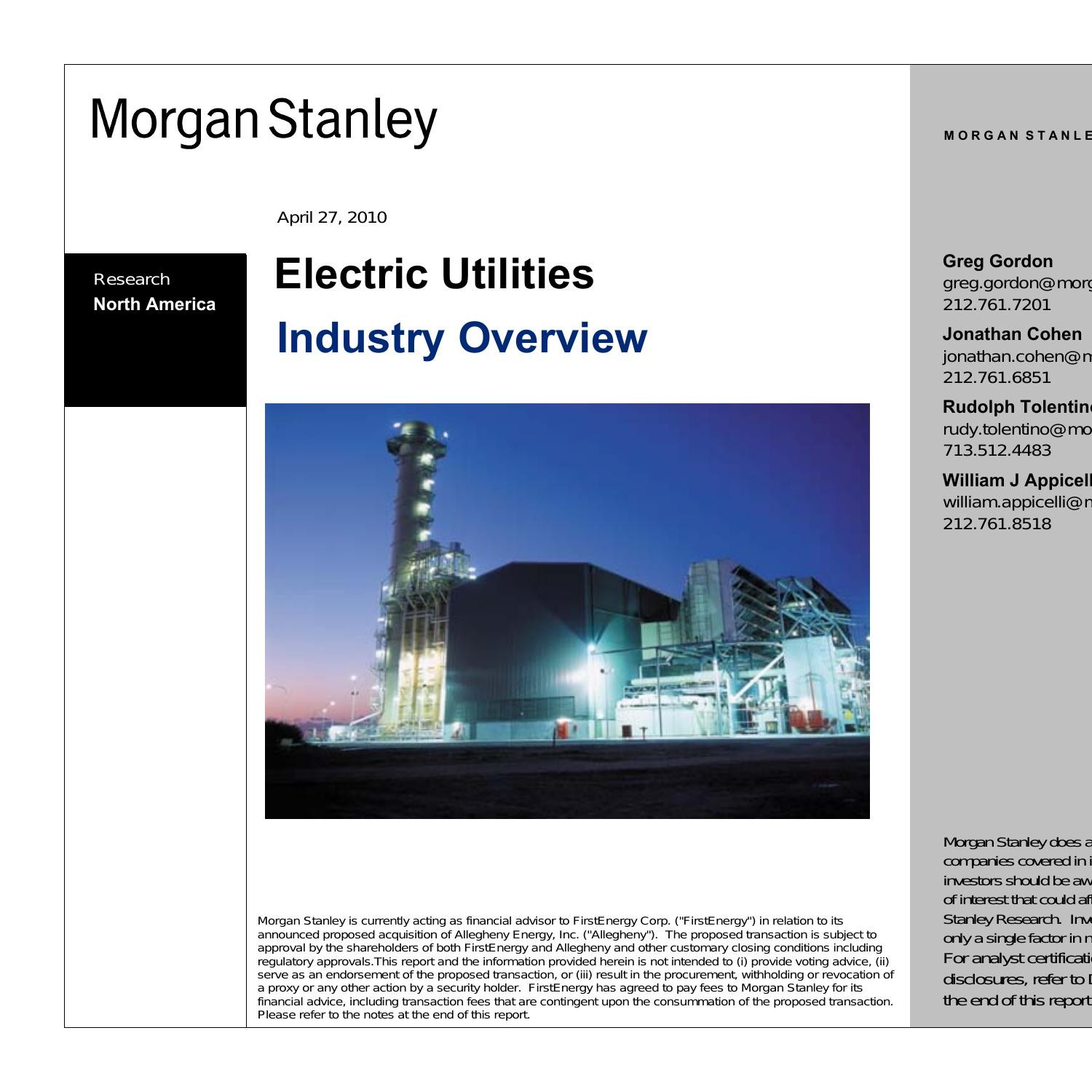 Electric Utilities Industry Overview - Morgan Stanley (2010).pdf | DocDroid
