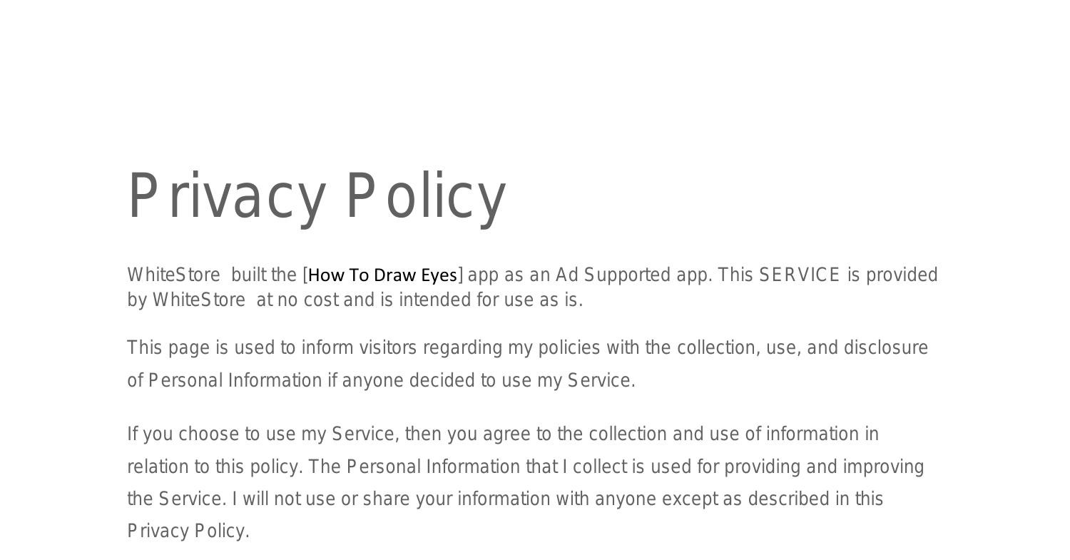 How To Draw Eyes-Policy.docx | DocDroid