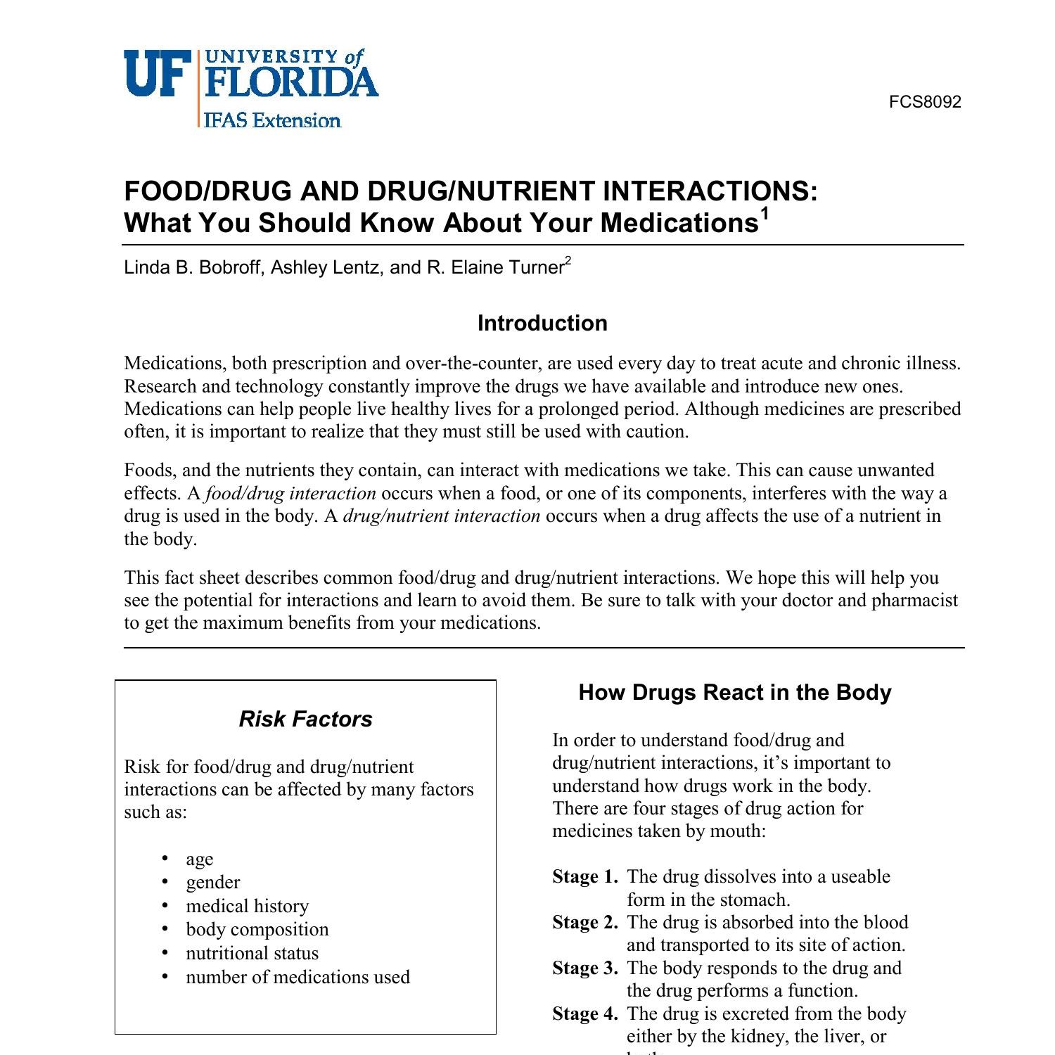 Summary - food and drug interaction.pdf | DocDroid