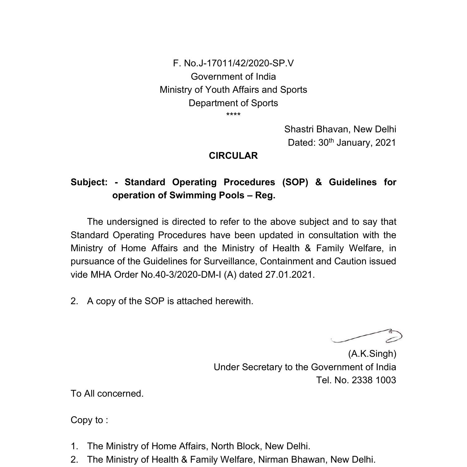 Revised SOP for operation of Swimming Pools.pdf | DocDroid
