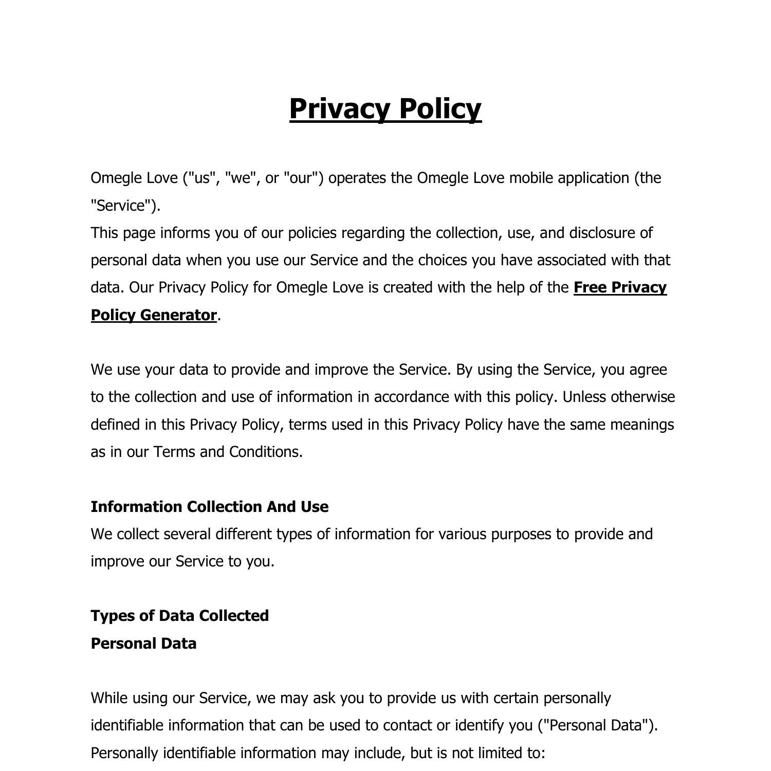 Privacy Policy.docx | DocDroid