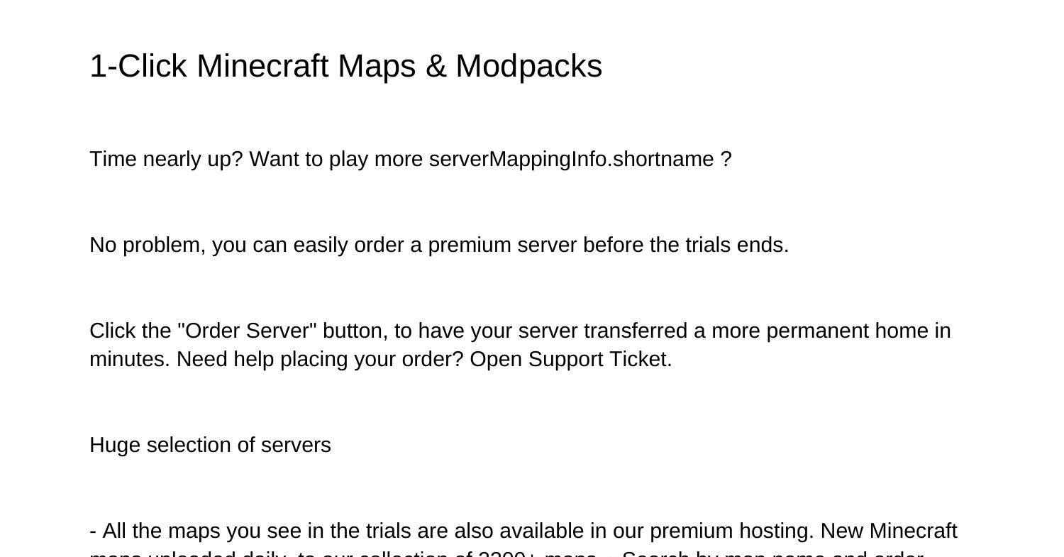 1Click Minecraft Maps Modpackssfvtv.pdf.pdf | DocDroid