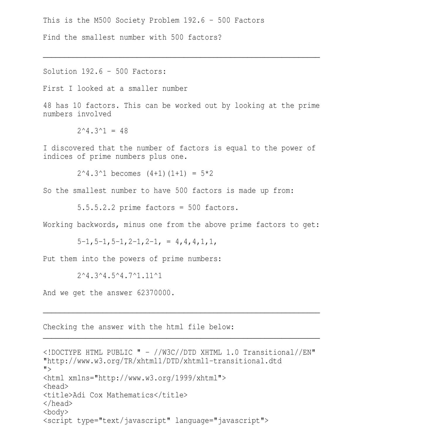 Problem 2, 500 Factors.pdf | DocDroid