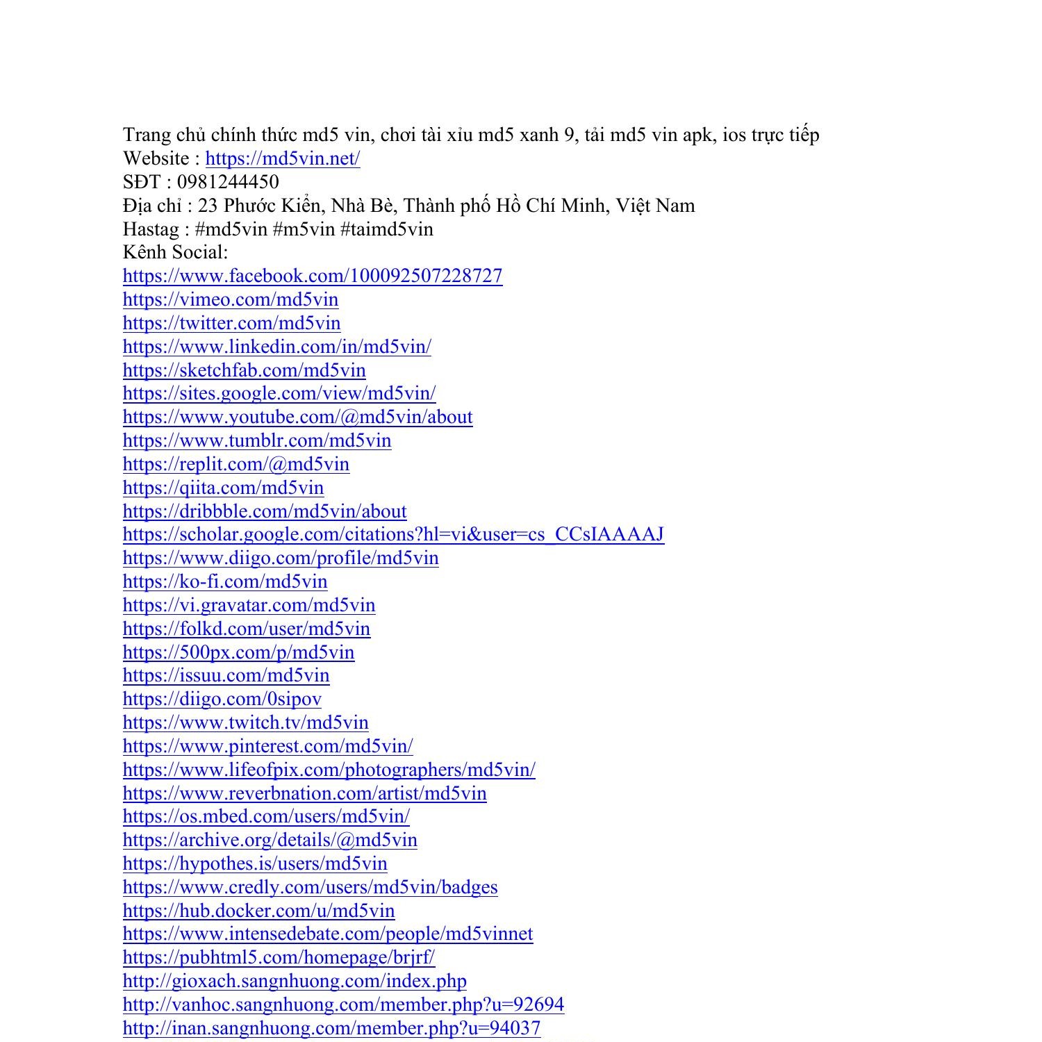 MD5 VIN.docx | DocDroid