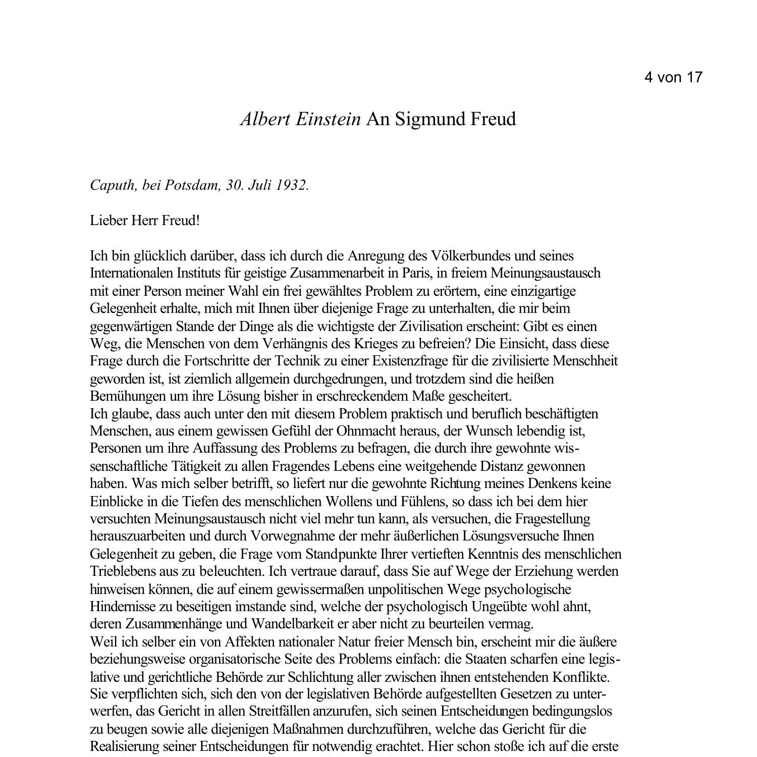 Albert Einstein Sigmund Freud - Freud-Einstein 1932 (2).pdf | DocDroid