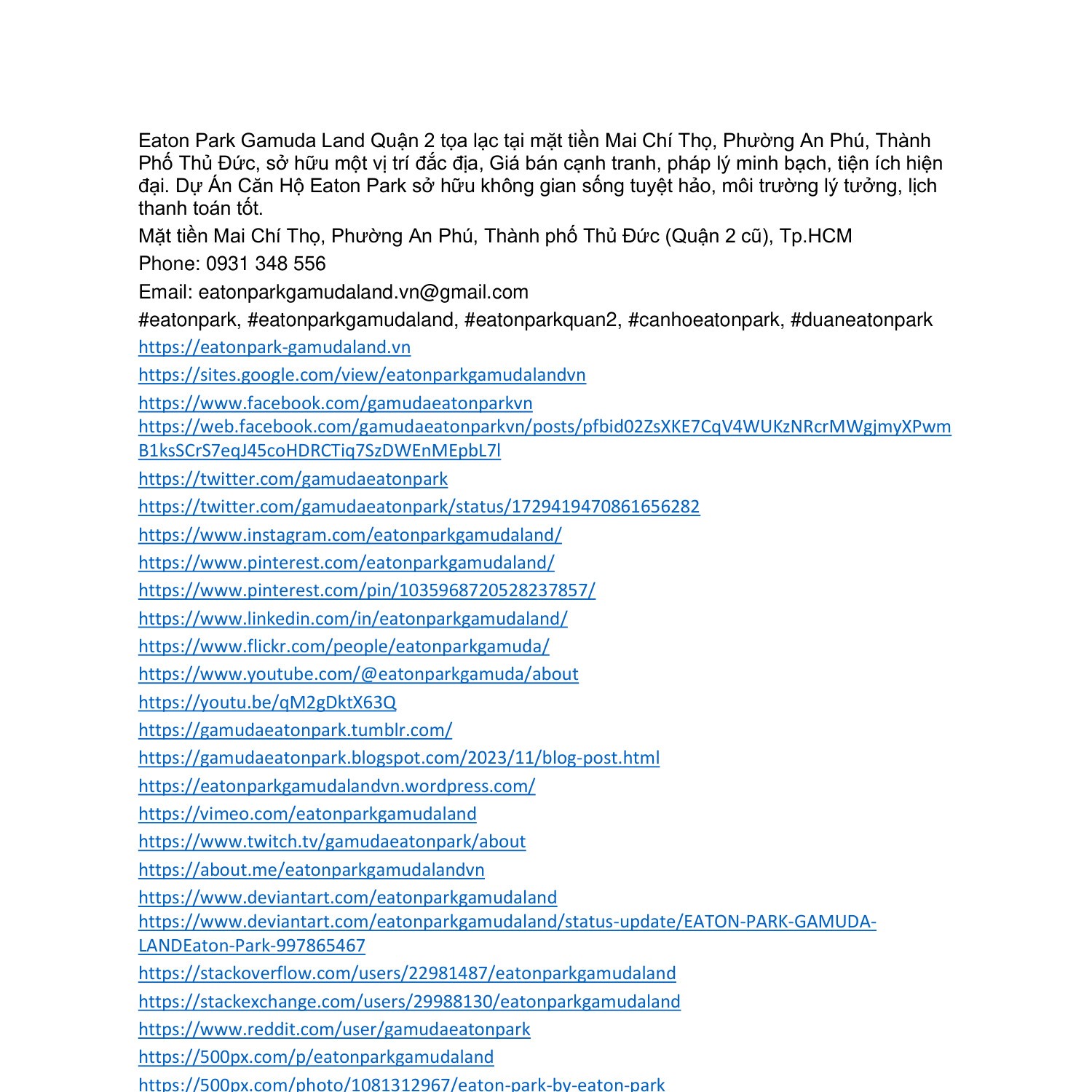 eatonparkgamudaland.docx | DocDroid