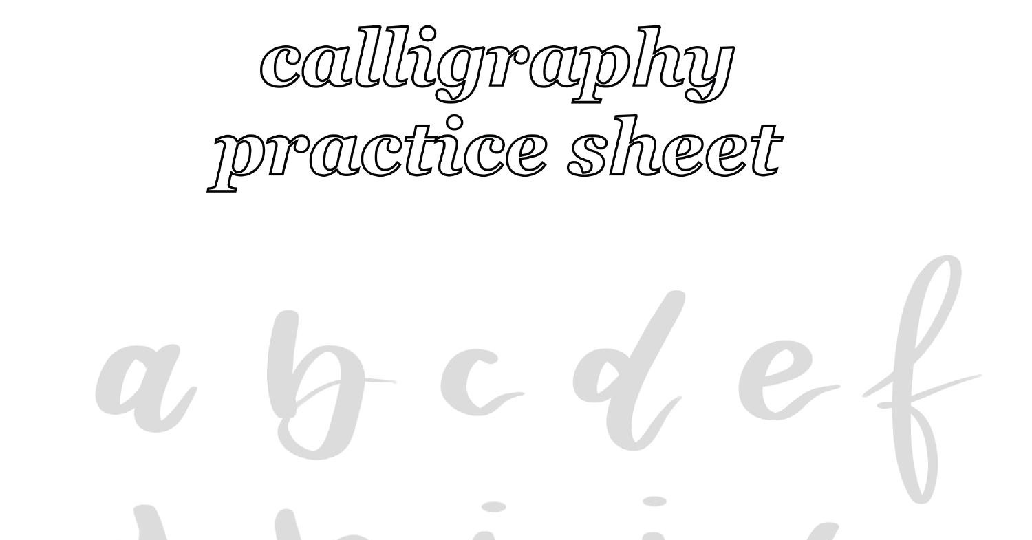 calligraphy practice by sweetpotatostudys.pdf | DocDroid