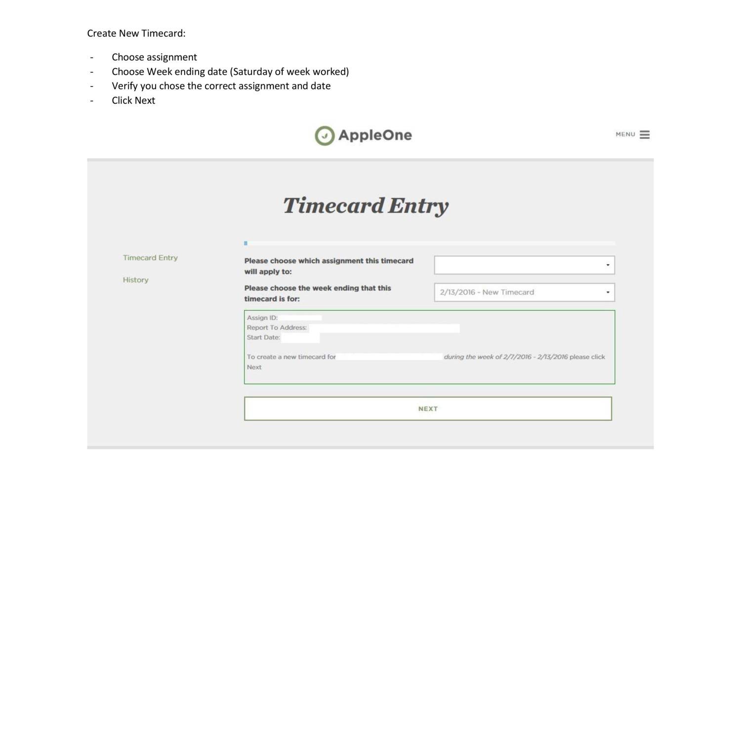 Timecard Entry instructions - Feb 2016.pdf | DocDroid