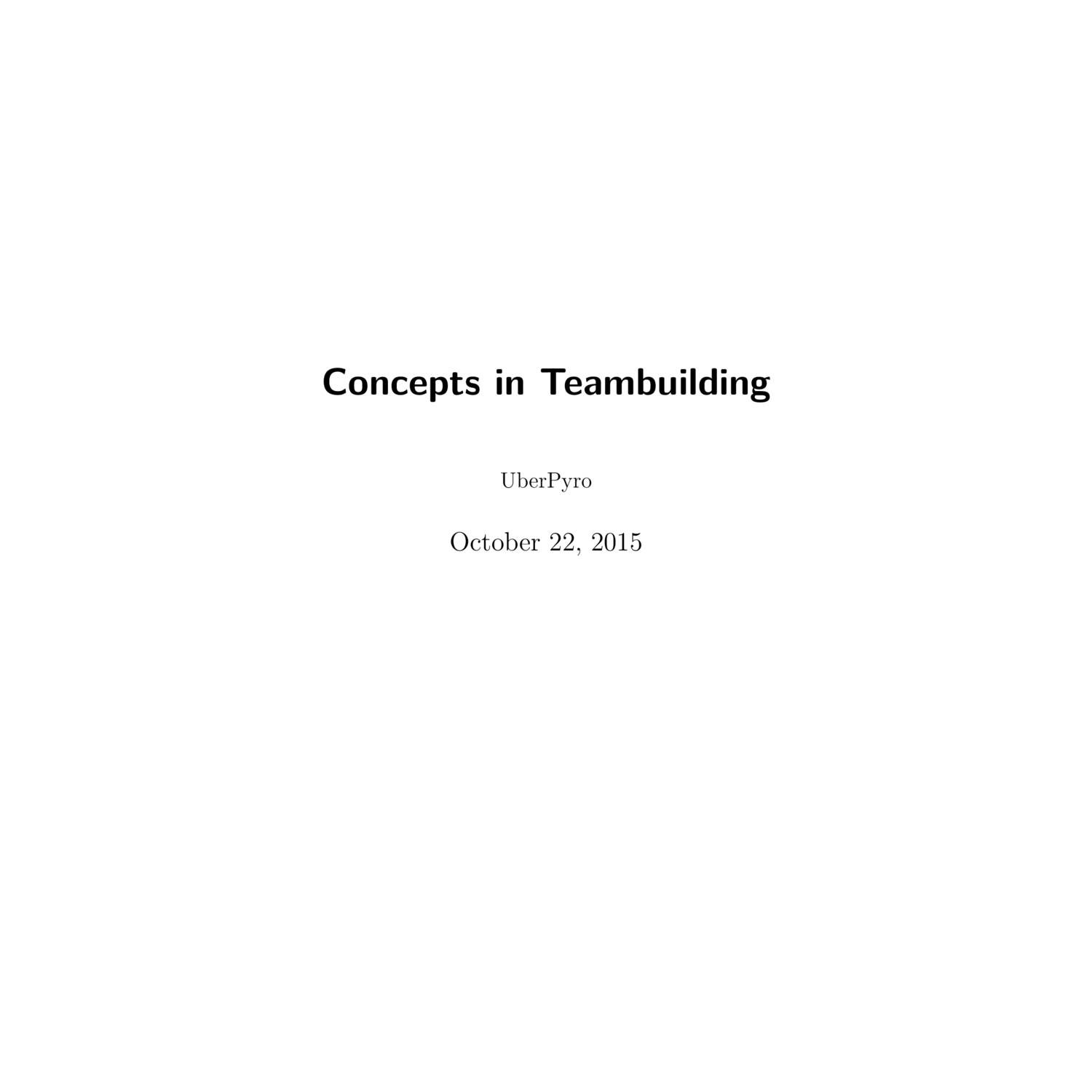 Concepts in Teambuilding.pdf | DocDroid