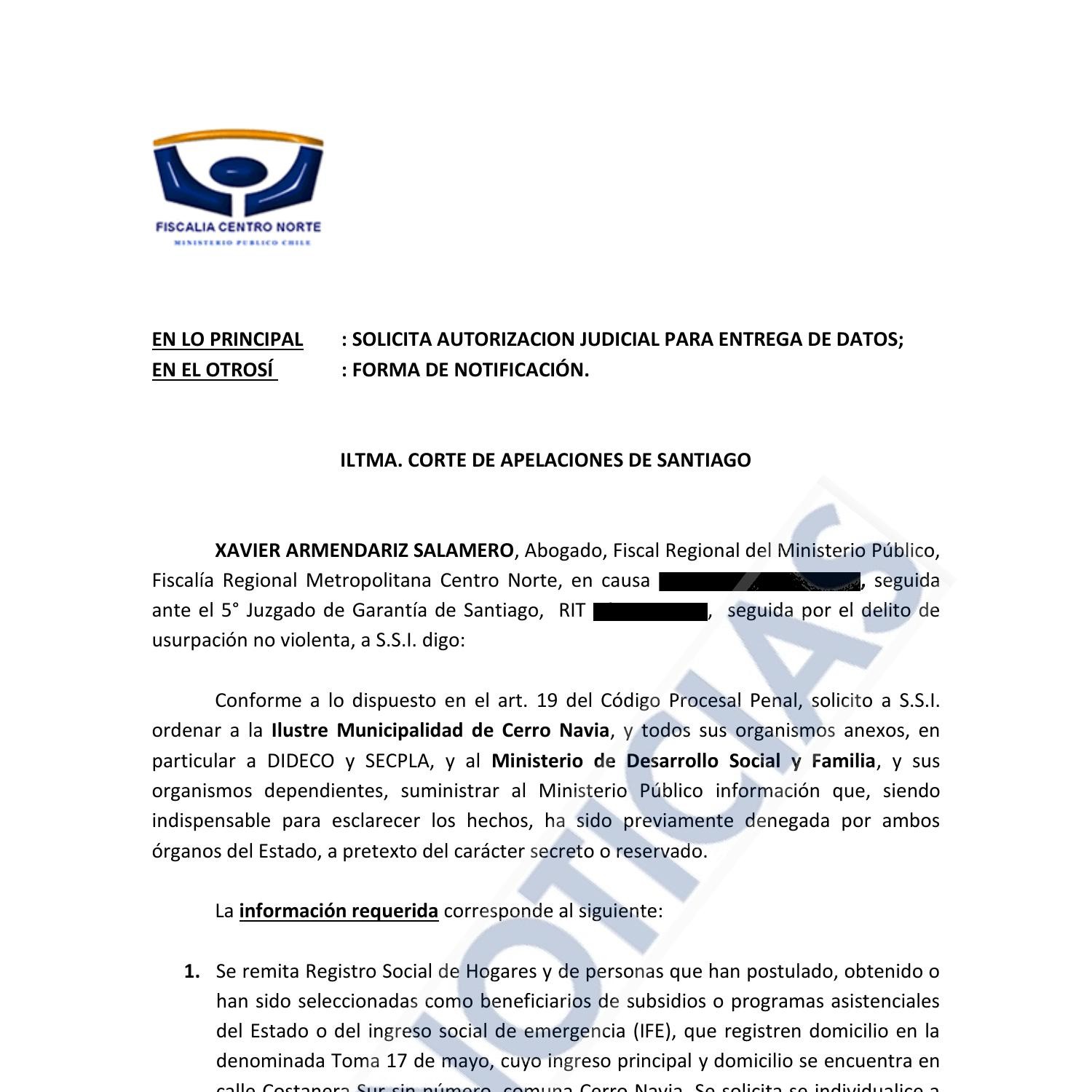 Solicitación autorización judicial entrega datos.pdf | DocDroid