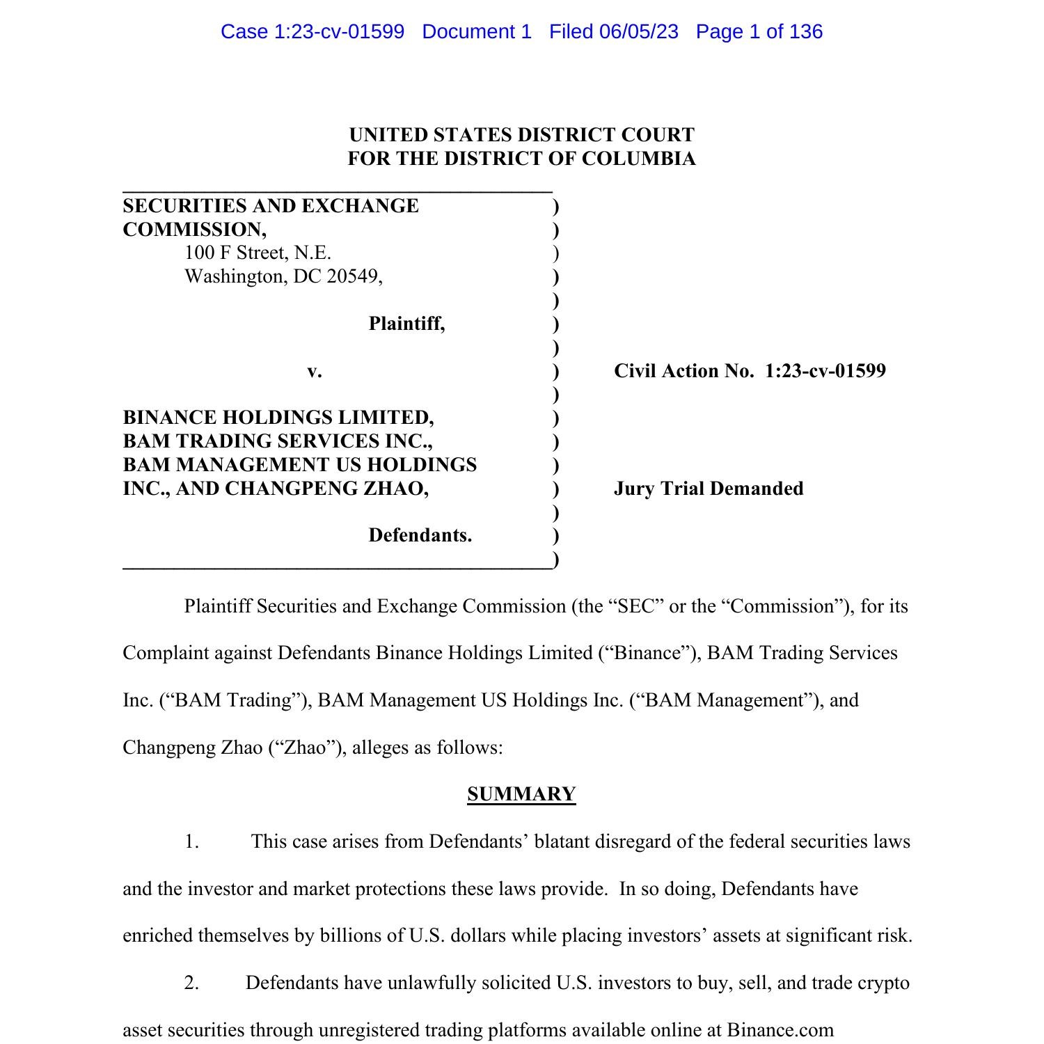 SEC v Binance (4).pdf | DocDroid