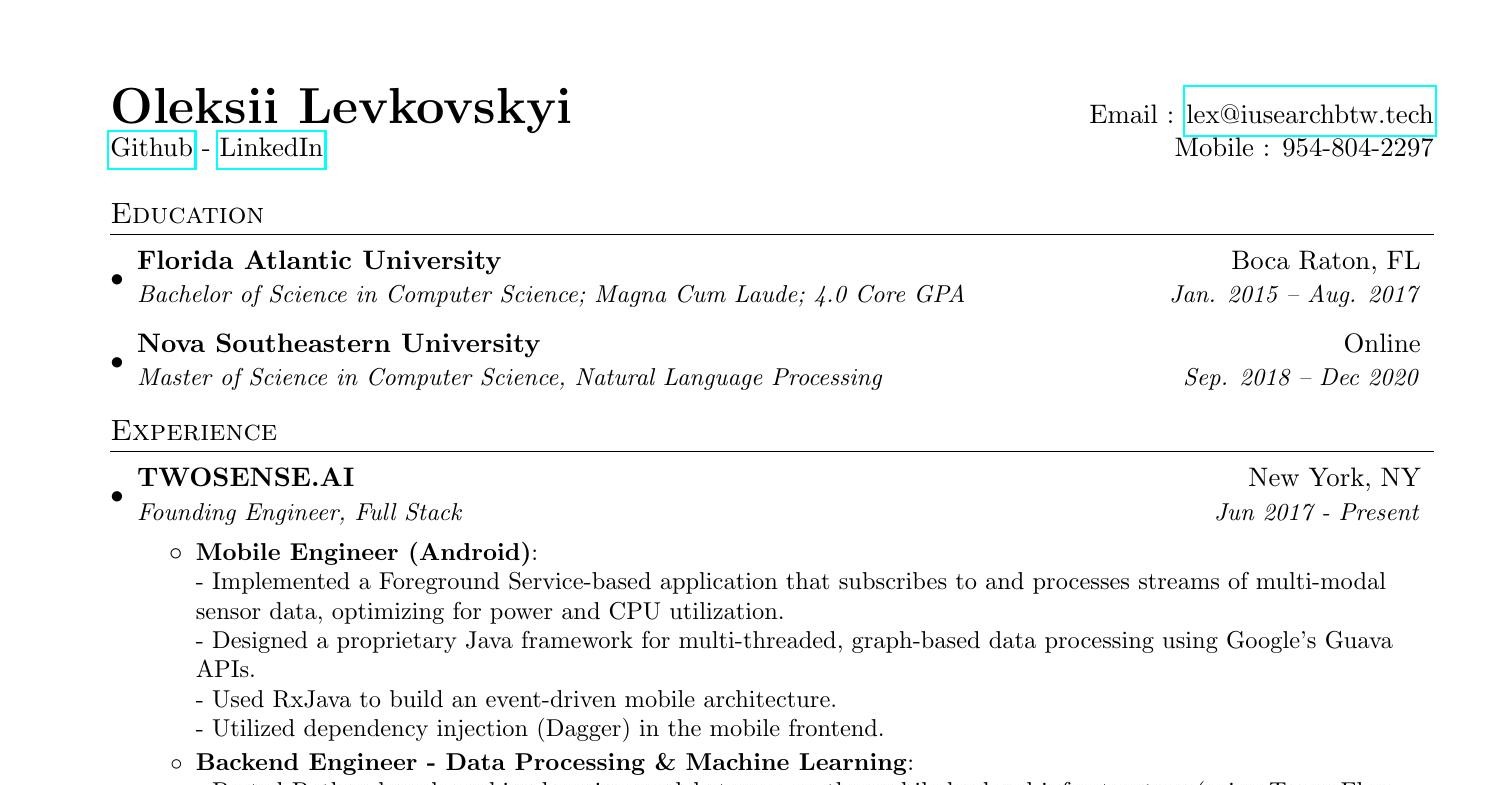 swe_resume.pdf | DocDroid