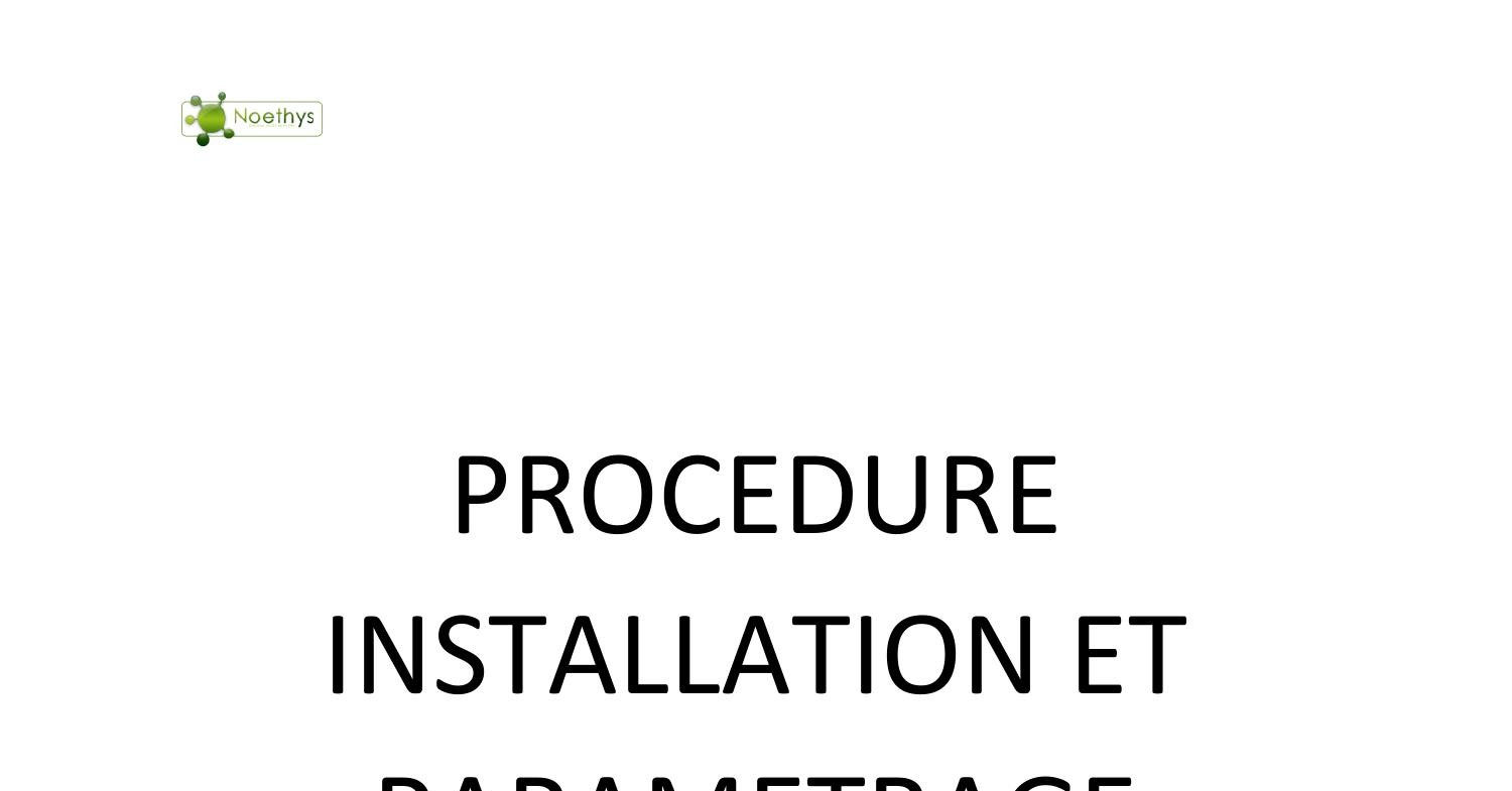 PROCEDURE INSTALLATION ET PARAMETRAGE TSE (2).pdf | DocDroid