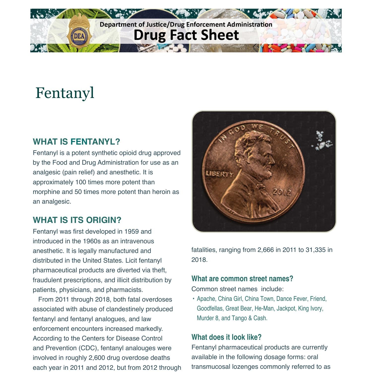 Fentanyl drug fact sheet-DEA-2020.pdf | DocDroid