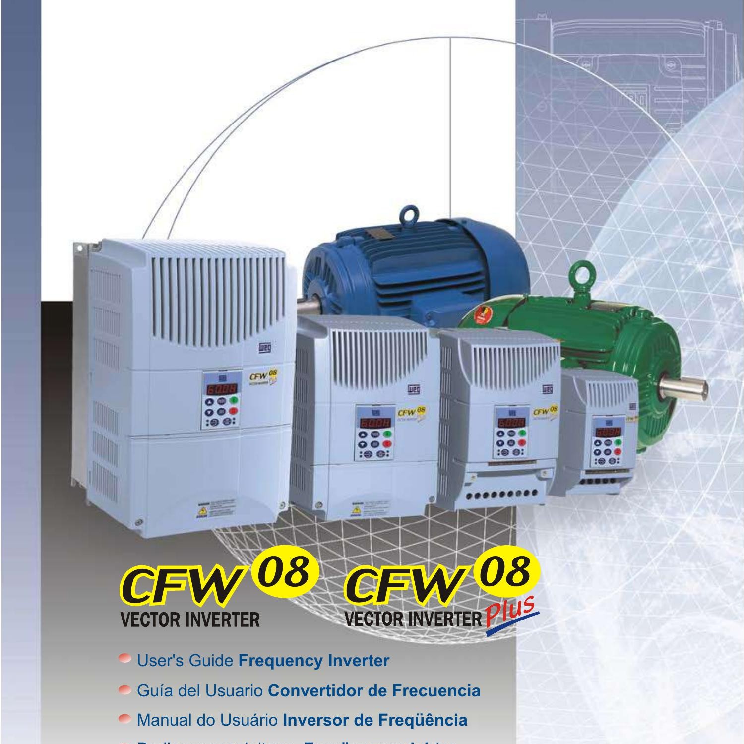 Manual Inversor Weg Cfw08 - RETOEDU