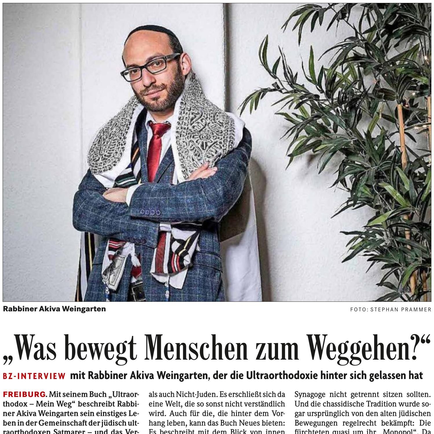 Interview R'Akiva Weingarten,badische_zeitung_de_01.12.2022_fre_was ...