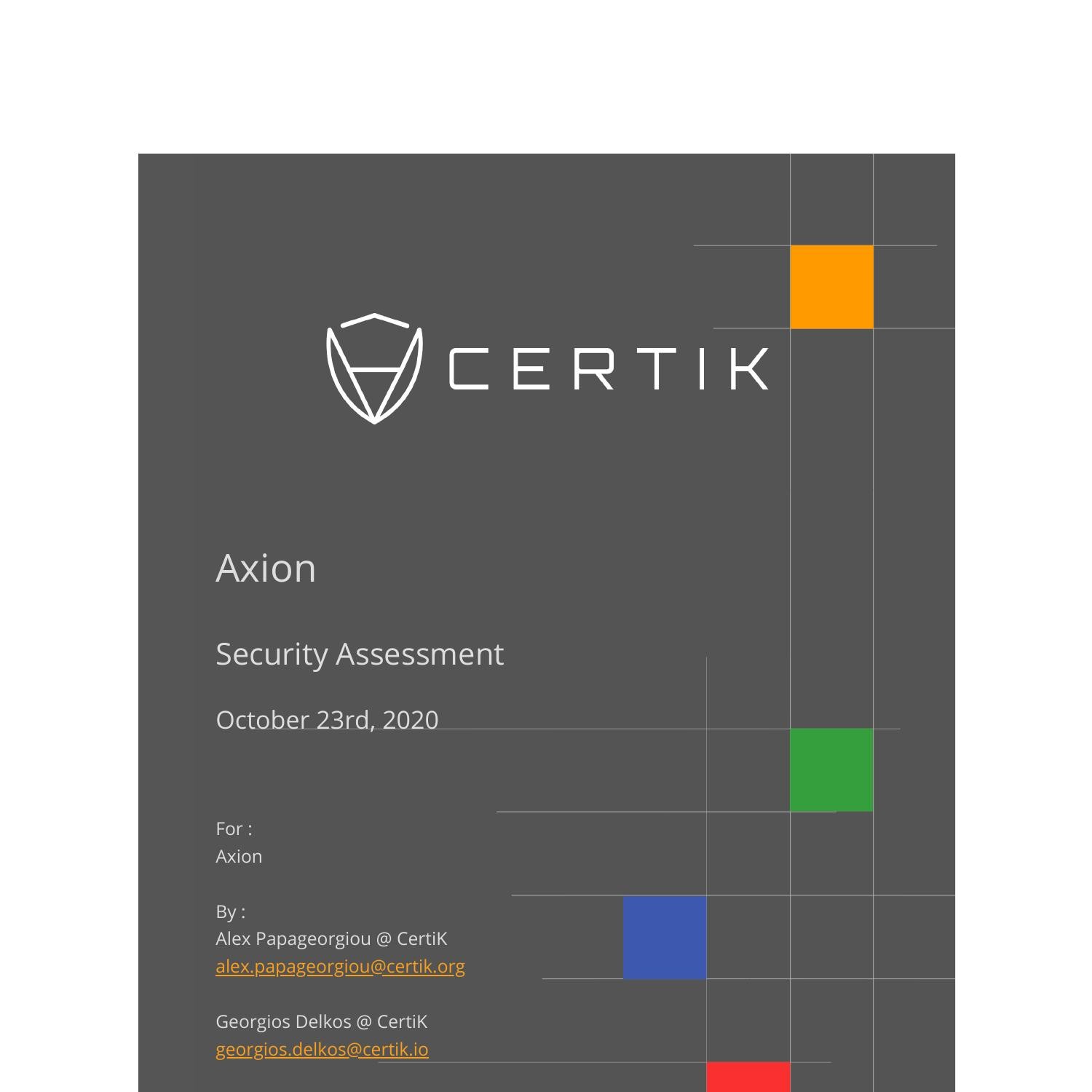 Certik_Audit_Report_.pdf | DocDroid