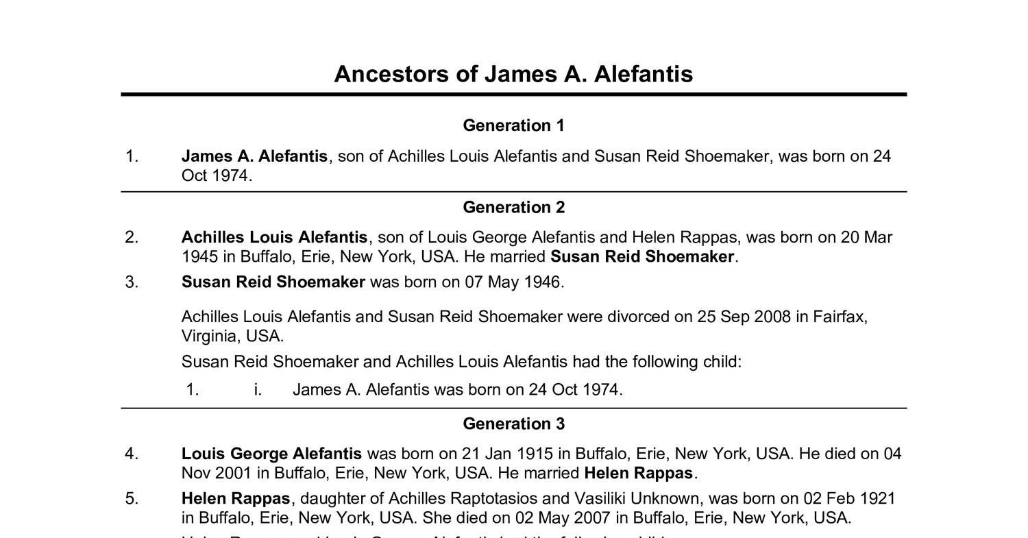 Ancestors of James A. Alefantis.pdf | DocDroid