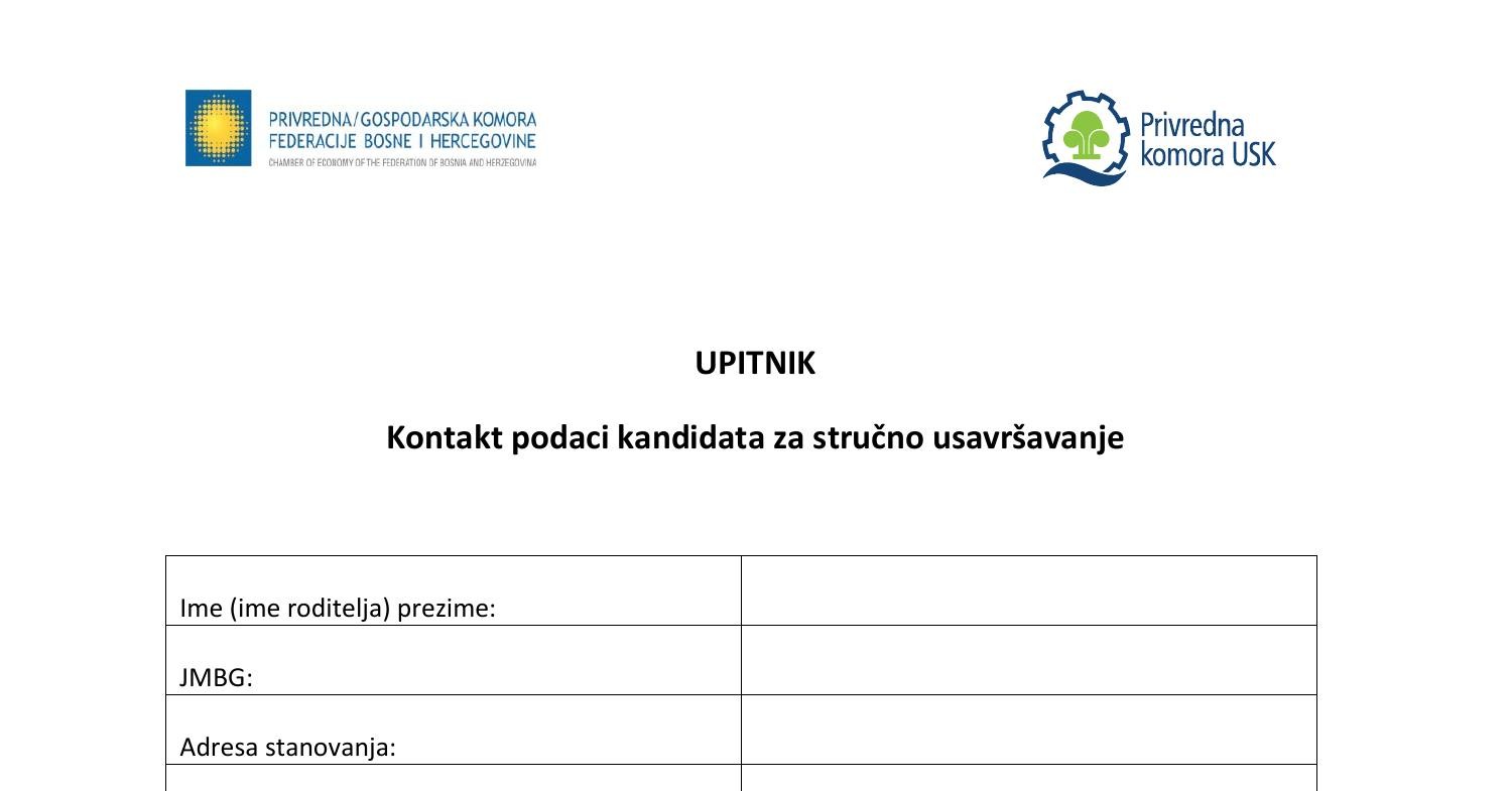 Upitnik-kontakt podaci.docx | DocDroid