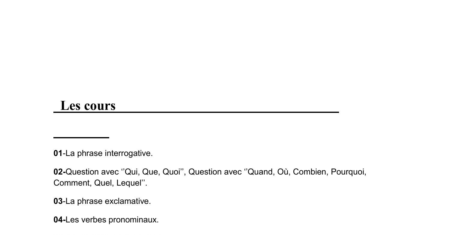 Cours français 1ere annee TC ST LMD S2 2021.pdf | DocDroid